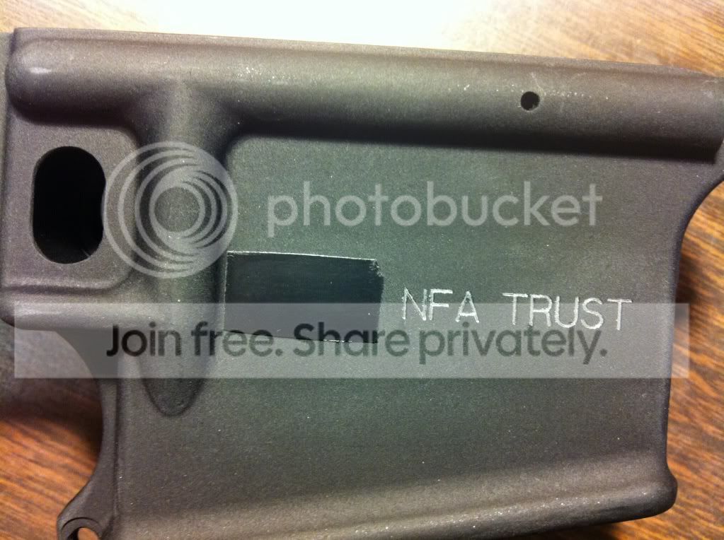 Color Filling Engraved Lower > Short Barreled Rifles (SBR) > AR15.COM