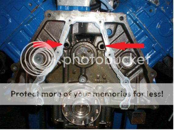 Oil galley plug locations - Ford Truck Enthusiasts Forums